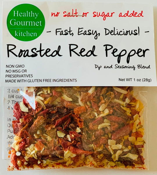 Roasted Red Bell Pepper Dip Mix – Healthy Gourmet Kitchen